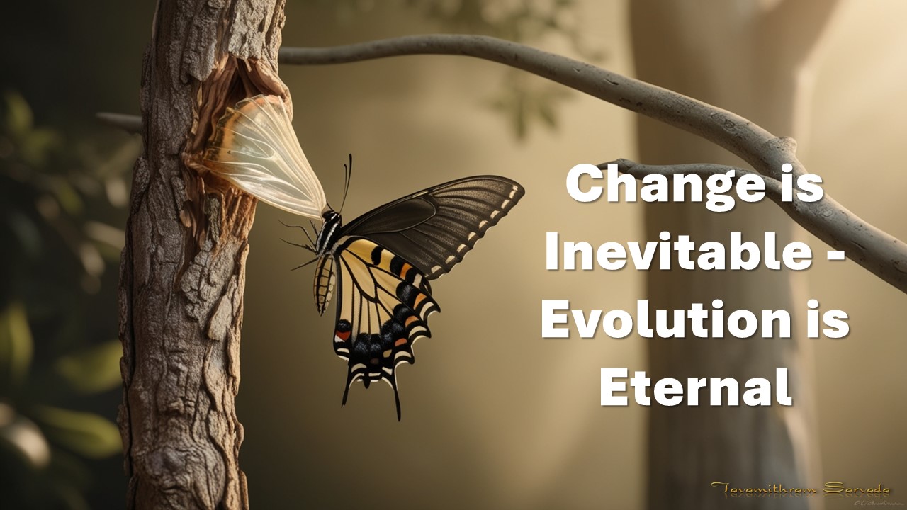The Chrysalis: Change is Inevitable; Evolution is Eternal – Tavamithram ...